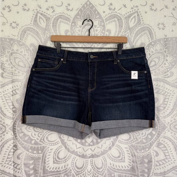 Time and Tru | Shorts | Nwt Walmart Time And Tru True Core Jean Short ...